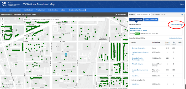 How to Submit a Location Challenge – BDC Help Center