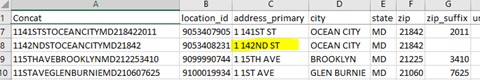 Address Matching in Excel – BDC Help Center